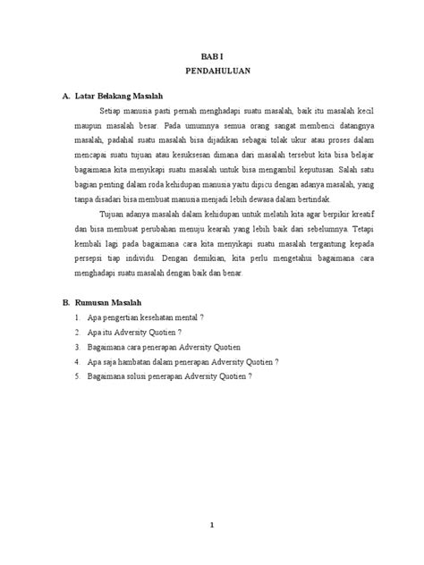 Adversity Quotient Pdf