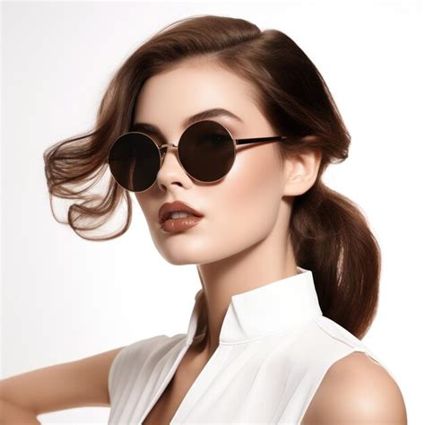 Premium Ai Image Beautiful Model Girl Isolated