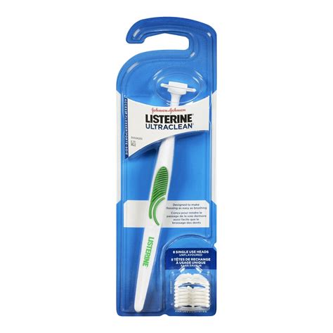 Listerine Ultraclean Access Flosser 1 S 8 Heads Hemlock