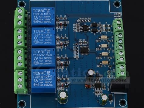 Channel Modbus Relay Module Modbus RTU Switch RS TTL Controller