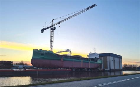 Launching Of Nb 457 ‘arklow Grace Shipyard Ferus Smit