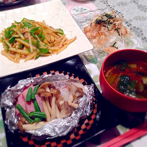 鱈ホイル焼きの献立riesmo Snapdish スナップディッシュ Idarwkya