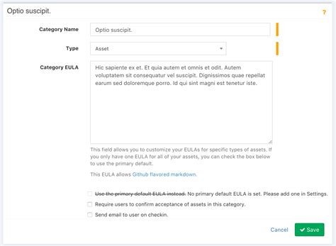 How To Add Eula Text To The Print Form Issue 3798 Snipe Snipe It