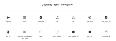 Cupertino Icons