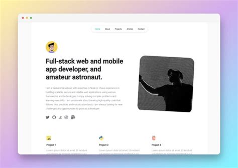 Reactfolio React Portfolio Web Template Rcoolgithubprojects