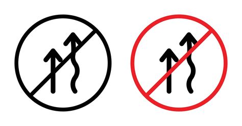 Ensure Road Safety With This Do Not Overtake Traffic Sign Providing A
