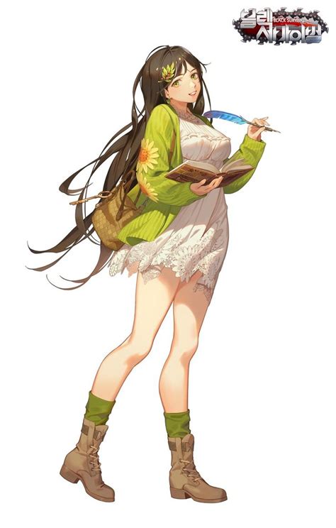 블랙 서바이벌 꿈꾸는 수아 Diseño De Personaje Femenino Personajes Femeninos