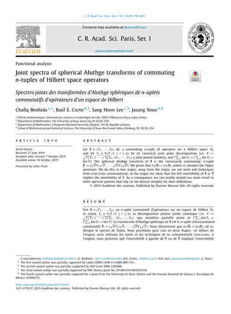 pdf joint spectra of spherical aluthge transforms of commuting n