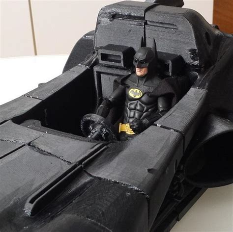 Batman Fan 3d Prints The Batmobile And Batcyle The