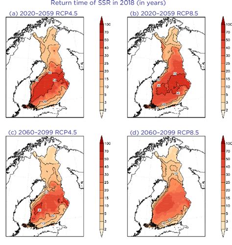 Multi Model Mean Estimate For The Recurrence Interval Of The Seasonal Download Scientific