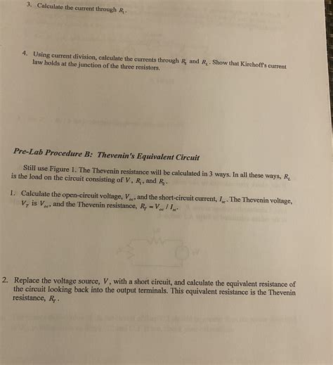 3 Calculate The Current Through R1 4 Using Current