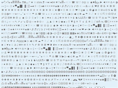 Cool Ascii Symbols For Fun