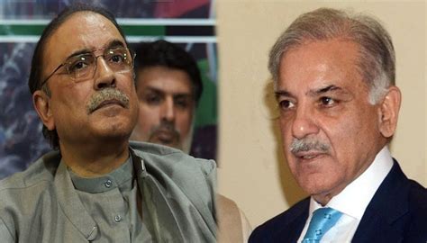Asif Zardari Shahbaz Sharif Briefly Meet In National Assembly