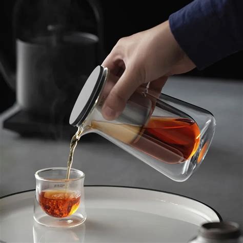 Design Award Winning Glass Tea Diffuser And Cups Nazzera