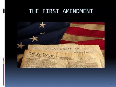 Ppt The First Amendment Powerpoint Presentation Free Download Id