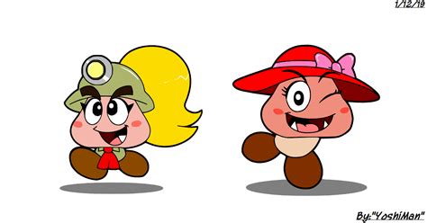 Goomba Girls By Yoshiman1118 On Deviantart