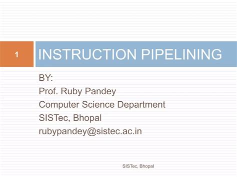 Instruction Pipelining Pptx
