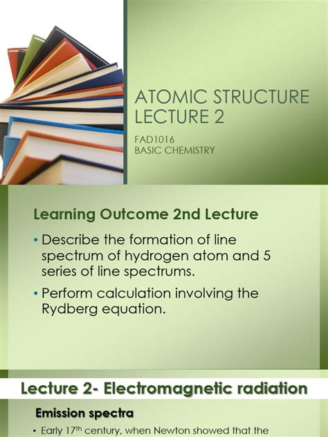 Lecture 2 Atomic Structure Pdf
