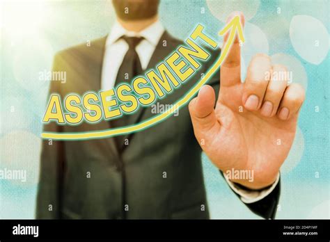 Word Writing Text Assessment Business Photo Showcasing Action Or An Instance Of Making A