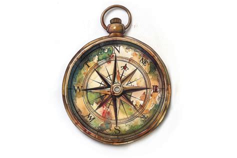 Dark Academia Inspired Gothic Compass Free Photo Illustration Rawpixel