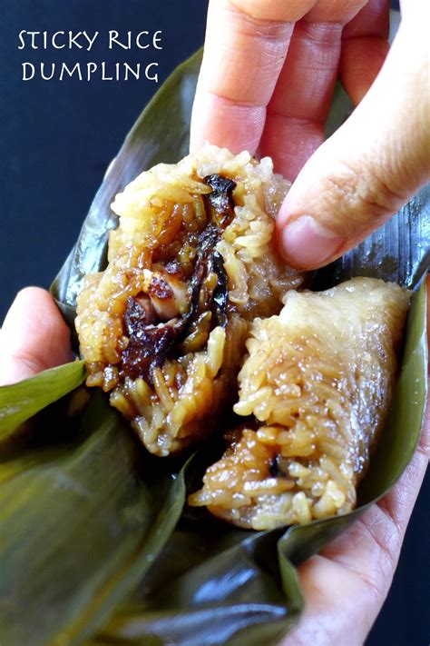 Chinese Sticky Rice Dumpling Recipe At Alannah Macquarie Blog