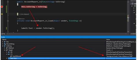 C How Do I Get A Label In A Form To Display The Values Of A Property Stack Overflow