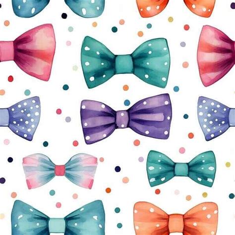 Download Vibrant Bow Tie Seamless Pattern Design Patterns Online