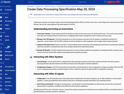 Signatu On Linkedin Ai Agents Using Data Protection Instructions