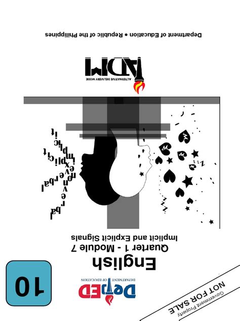 Eng10 Q1 Mod7 Implicitandexplicitsignals Version3 Pdf Pdf Nonverbal Communication