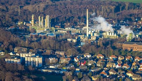 Luftaufnahme Gladbeck Werksgelände des Chemieproduzenten Ineos Phenol