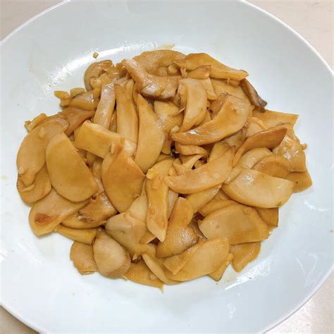 【素炒杏鲍菇图片】哈哈哈学做饭下厨房