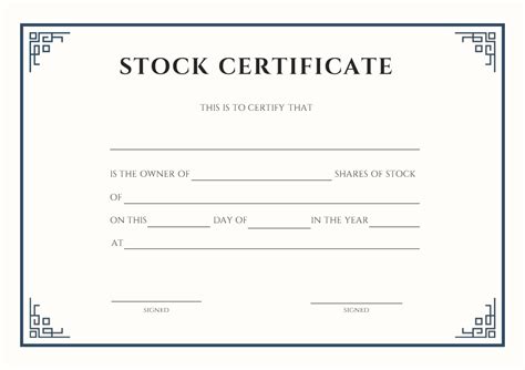 Download Online Stock Certificate Brain Powerpoint Infographic Template