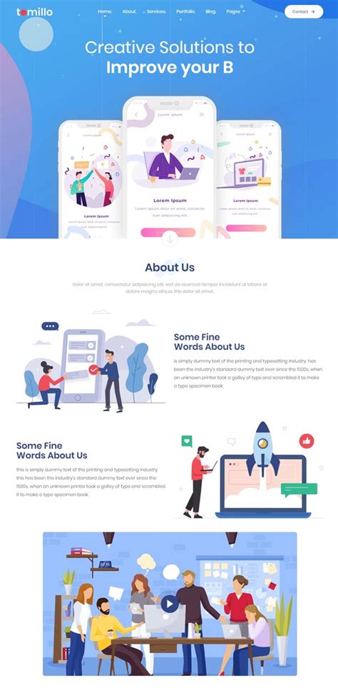 20 Best Landing Pages Template With Vuejs