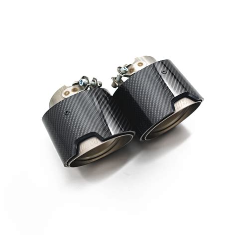 OEM BMW M Performance Carbon Fiber Titanium Tailpipes