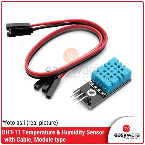Jual Dc99 Dht11 Dht 11 Temperature And Humidity Sensor Module Dht11