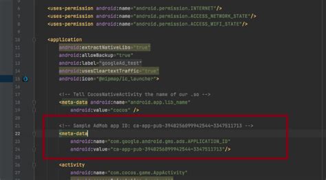 大佬们 问一下google AdMob 接入问题 Creator x Cocos中文社区