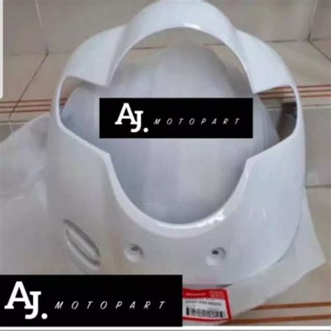 Jual Tameng Depan Atau Panel Lampu Depan Scoopy 2017 2018 Putih Susu