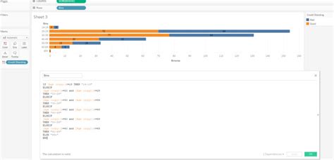 How To Create Age Range In Tableau