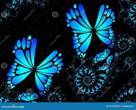 Fractal Butterfly Mandelbrot Set Detail Digital Artwork For Creative