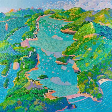 Wong Chun Hei⁠— Maclehose Trail Rocky Trail Forest Art Water