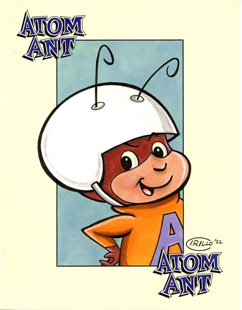 Atom Ant By Rich Cirillo Sold In Rich Cirillos Head Sketches By