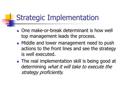Ppt Strategic Implementation Powerpoint Presentation Free Download