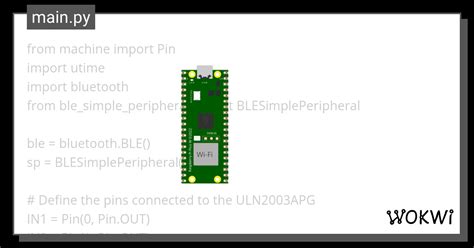 Stepper Con Bluetooth Wokwi ESP32 STM32 Arduino Simulator