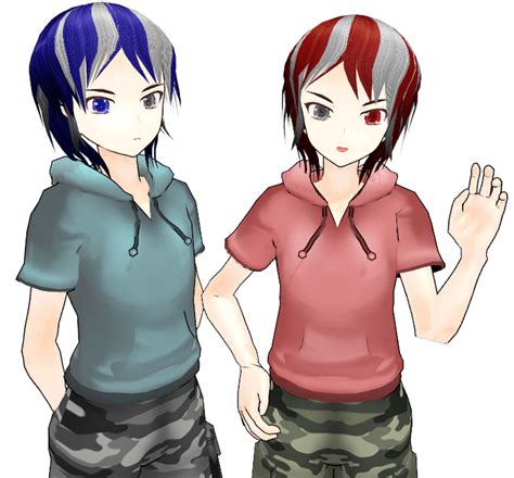 Mmd Ocs Ryuuto And Ryuuta By Xxchibi Senpaixx On Deviantart