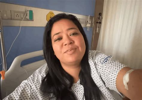 Comedian Bharti Singh Hospitalised Shares Vlog From Hospital Crying As