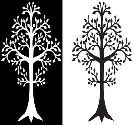 Tree Motif Vector Art Icons And Graphics For Free Download