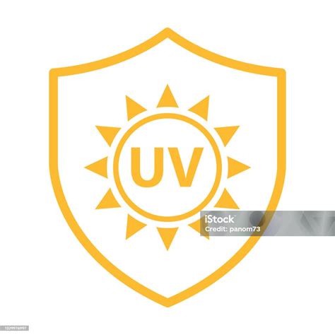 자외선 차단 아이콘 벡터 태양 자외선 기호 그래픽 디자인 로고 웹 사이트 소셜 미디어 모바일 앱 Ui 일러스트 막는 동작에 대한 스톡 벡터 아트 및 기타 이미지 Istock