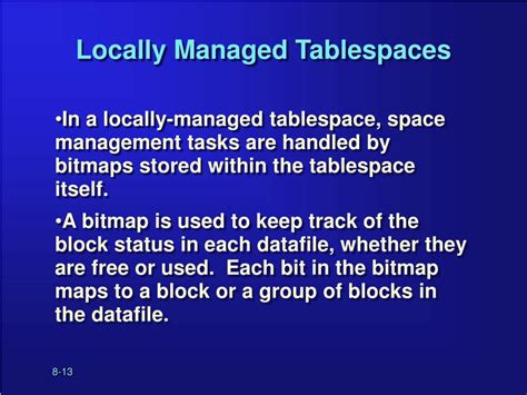 ppt managing tablespaces and data files powerpoint presentation free