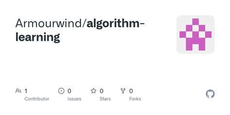 GitHub Armourwind Algorithm Learning