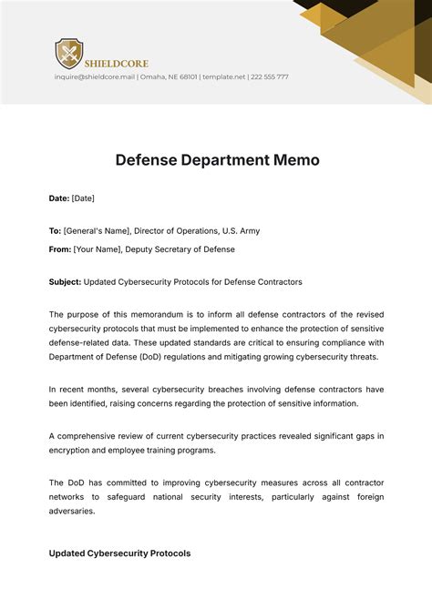 Free Government Memo Templates To Edit Online And Print